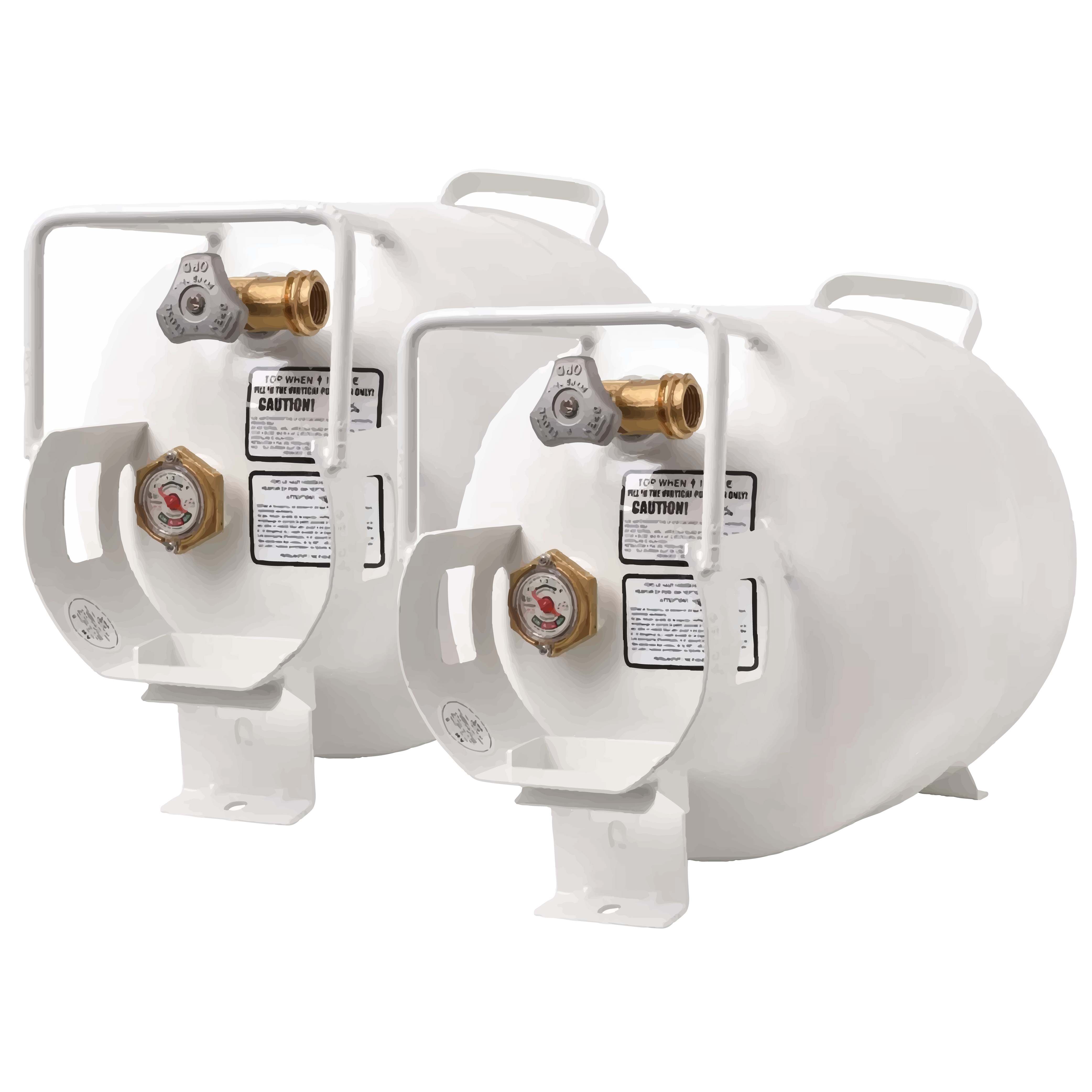 Horizontal 20 LB Cylinder Exchange Website Image – Propane Hunter